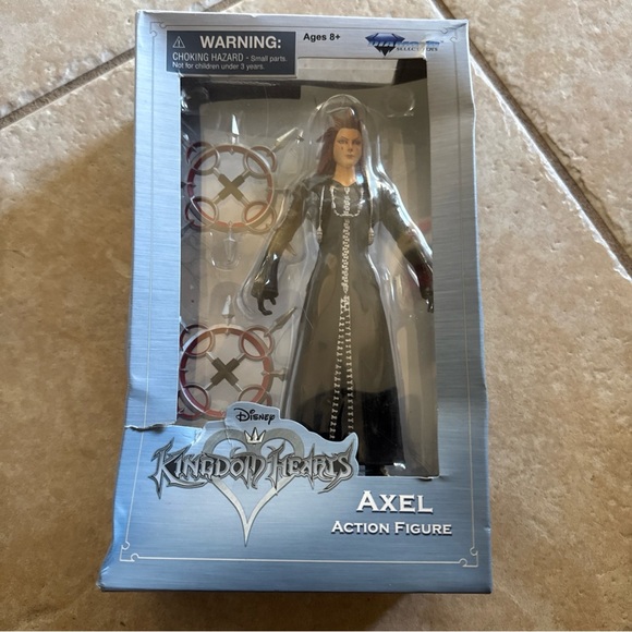 Disney | Toys | Diamond Select Kingdom Hearts Action Figures Axel ...